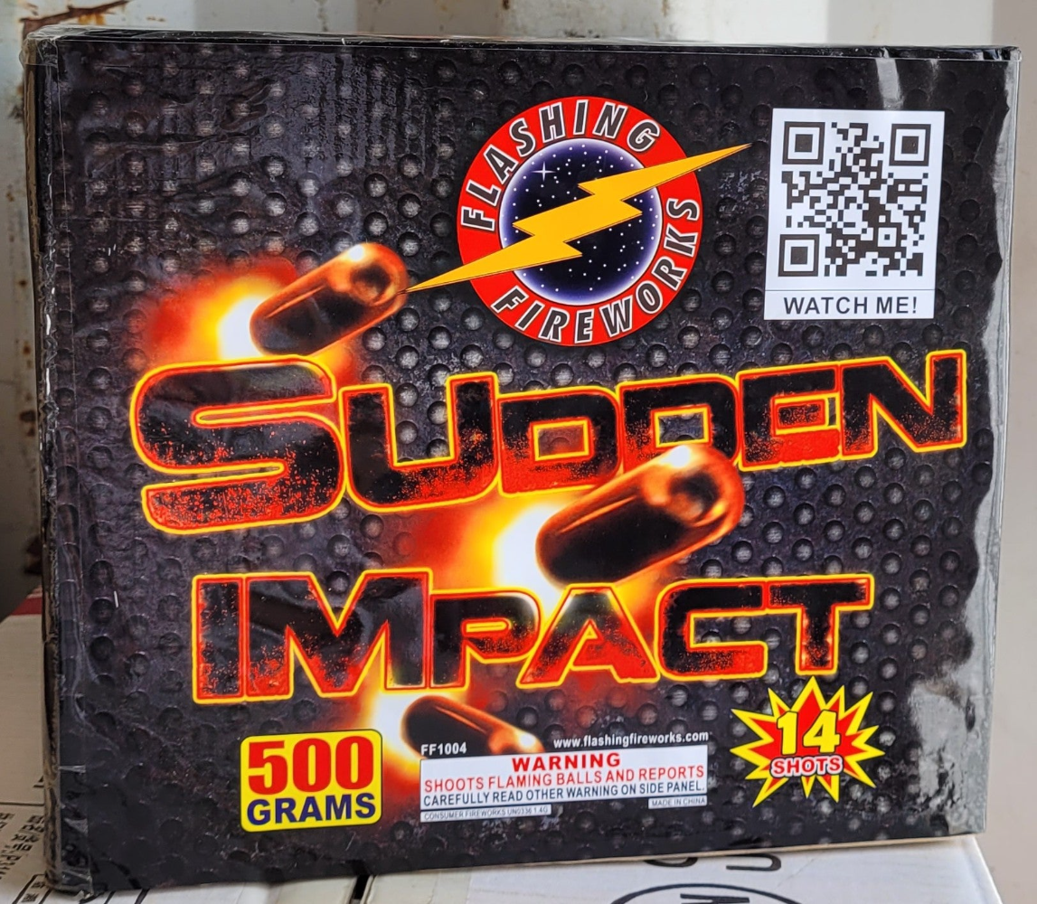 Sudden Impact - Blue Fuse Fireworks – BlueFuse Fireworks