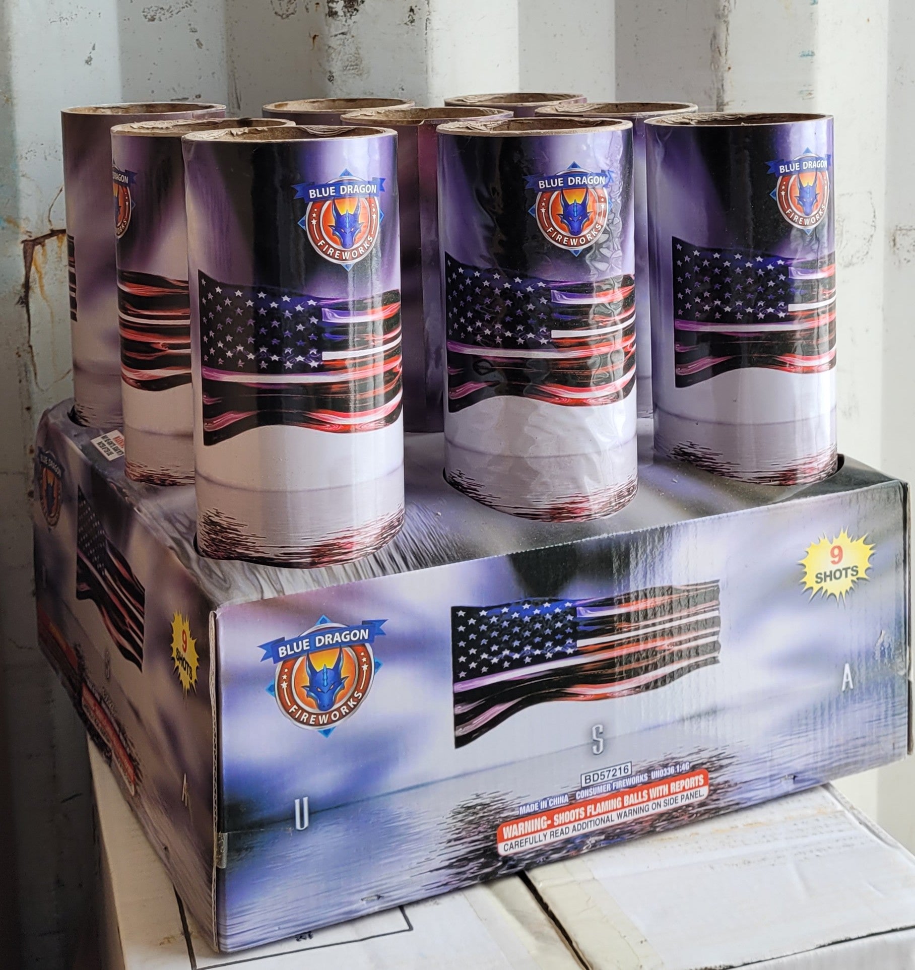 USA 3" - Blue Fuse Fireworks – BlueFuse Fireworks