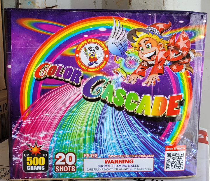 Color Cascade - Blue Fuse Fireworks – BlueFuse Fireworks