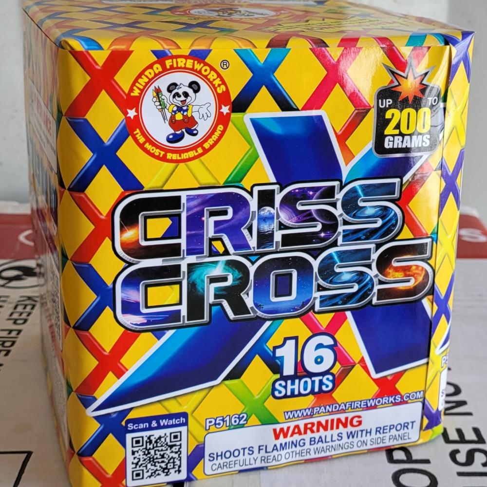 Criss Cross - Blue Fuse Fireworks – BlueFuse Fireworks