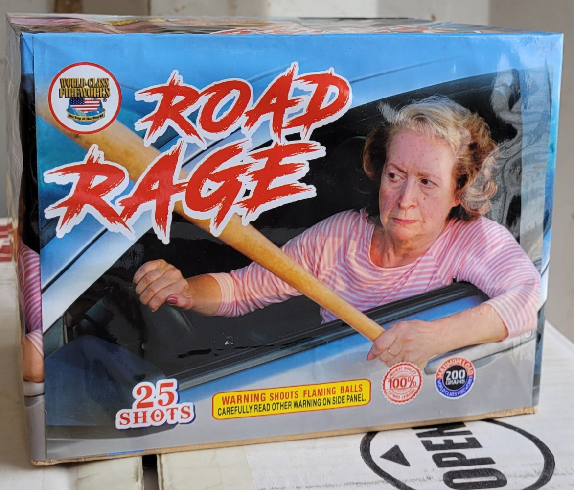 Road Rage - Blue Fuse Fireworks – BlueFuse Fireworks