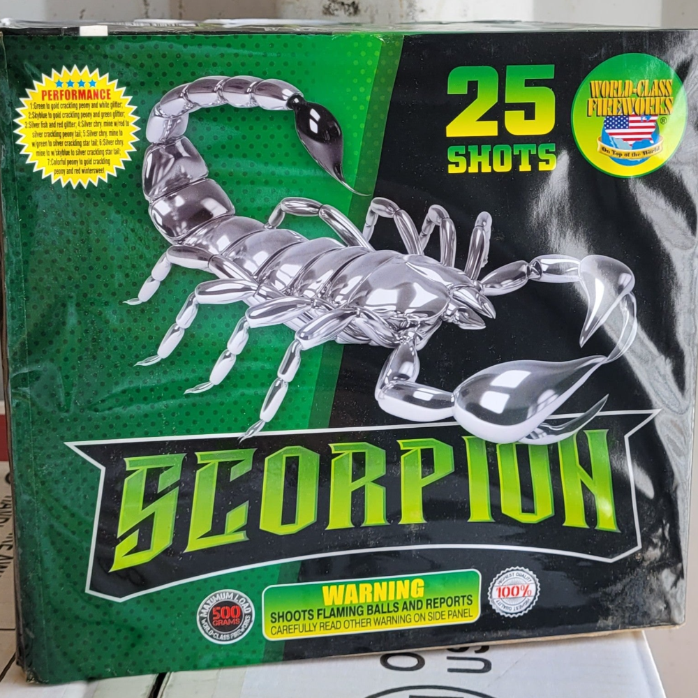 Scorpion - Blue Fuse Fireworks – BlueFuse Fireworks