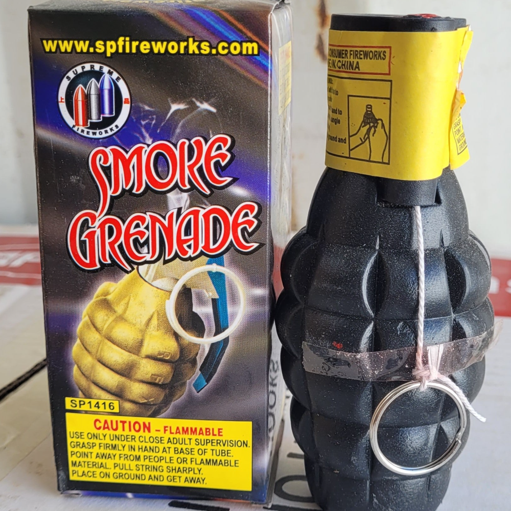 Smoke Grenade - Blue Fuse Fireworks – BlueFuse Fireworks