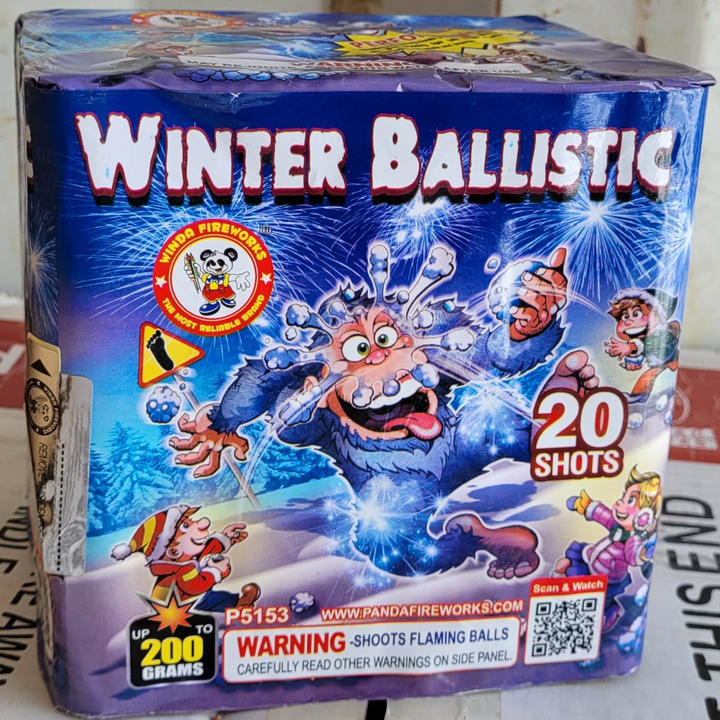 Winter Ballistic - Blue Fuse Fireworks – BlueFuse Fireworks